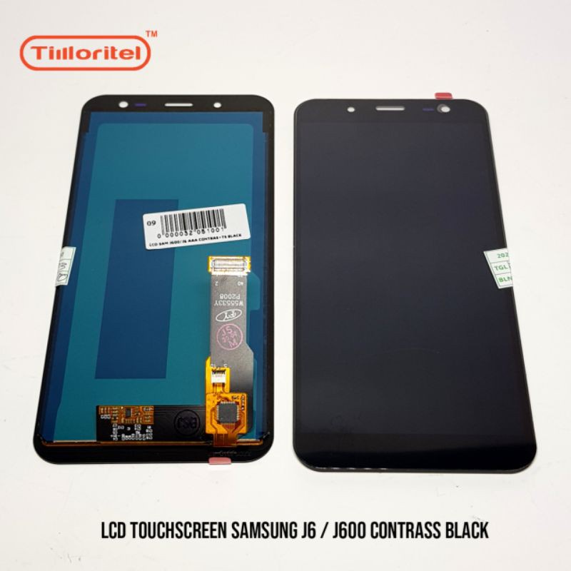 Jual Lcd Samsung J600 / A600 (Galaxy J6) Black Fullset Touchscreen | Shopee Indonesia