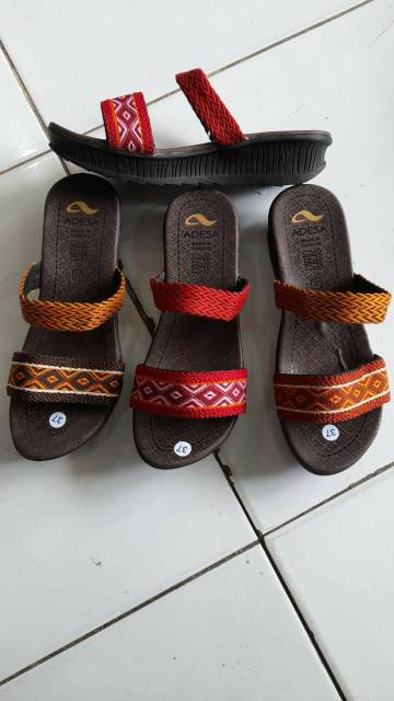Jual ADESA SENDAL TURKIYE CORAK BATIK | Shopee Indonesia