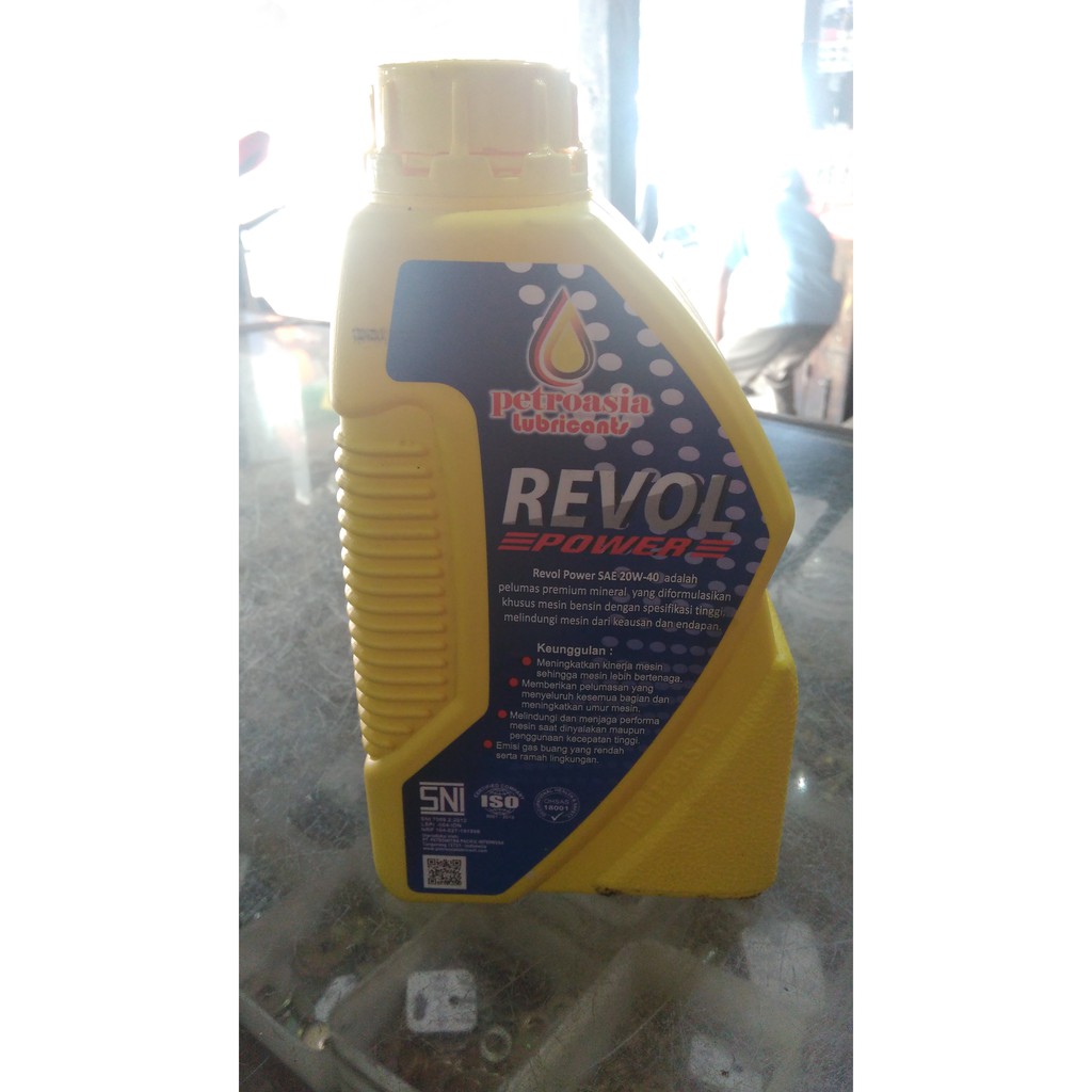 Jual Oli Mesin revol power 4t 800ml | Shopee Indonesia