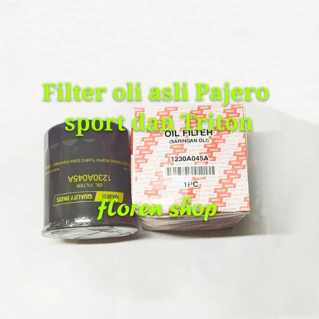 Jual Filter oli asli Pajero sport dan Triton | Shopee Indonesia