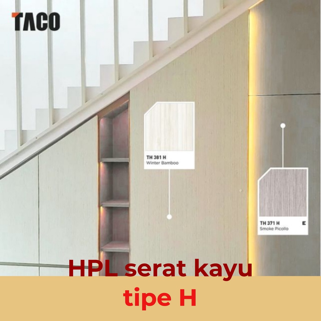 Jual TACO HPL Woodgrain serat kayu kode H | Shopee Indonesia
