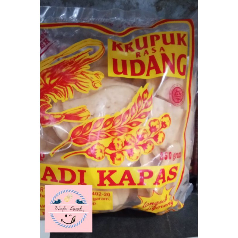 Jual KERUPUK UDANG MENTAH cap PADI KAPAS | Shopee Indonesia