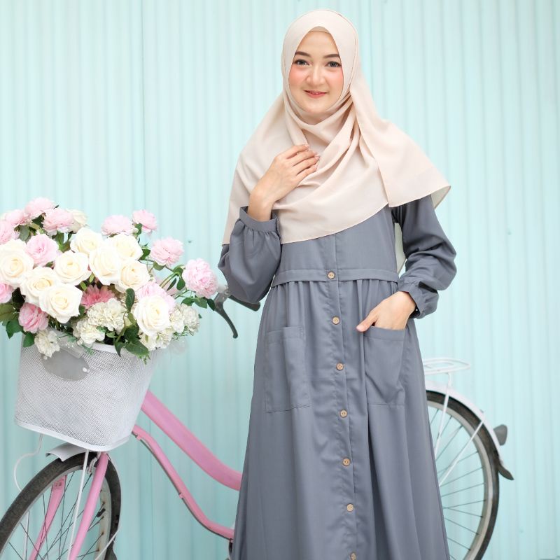 Jual Daniya Dress Gamis Toyobo daily dress muslim gamis toyobo murah ...