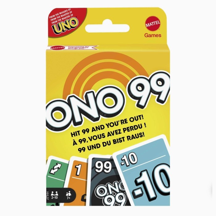 Jual Uno Ono 99 Card Game Original Mattel | Shopee Indonesia