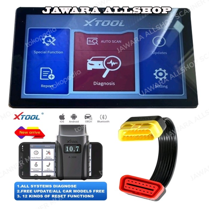 Jual Scanner Mobil Xtool A30 Plus Tablet Siap Pakai | Shopee Indonesia