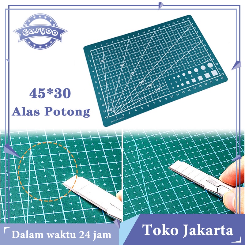 Jual Cutting Mat A3 Cutting Mate Pad Board Double-Sided DIY Alas Potong Kertas | Shopee Indonesia