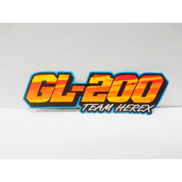 Jual STIKER GL-200 - minim. ordrer 10pcs (pilihan bebas/acak) | Shopee ...