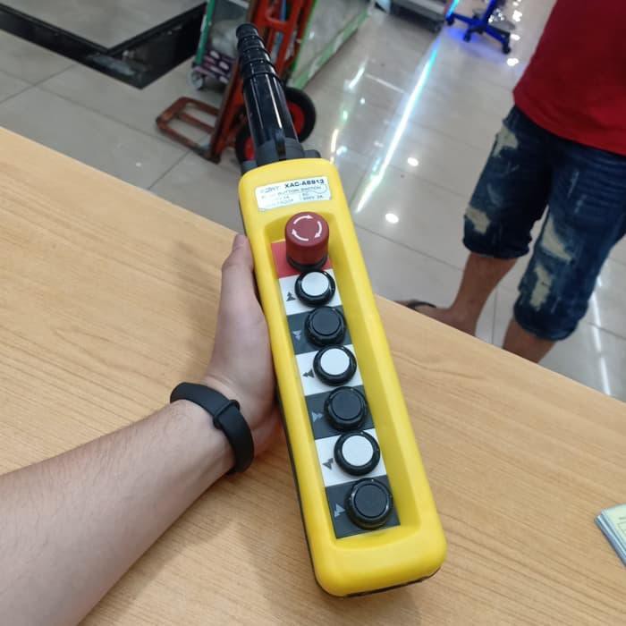 Jual *pertukangan* HOIST PUSH BUTTON WITH EMERGENCY XAC-A6913 ( 6 TOMBOL ) | Shopee Indonesia