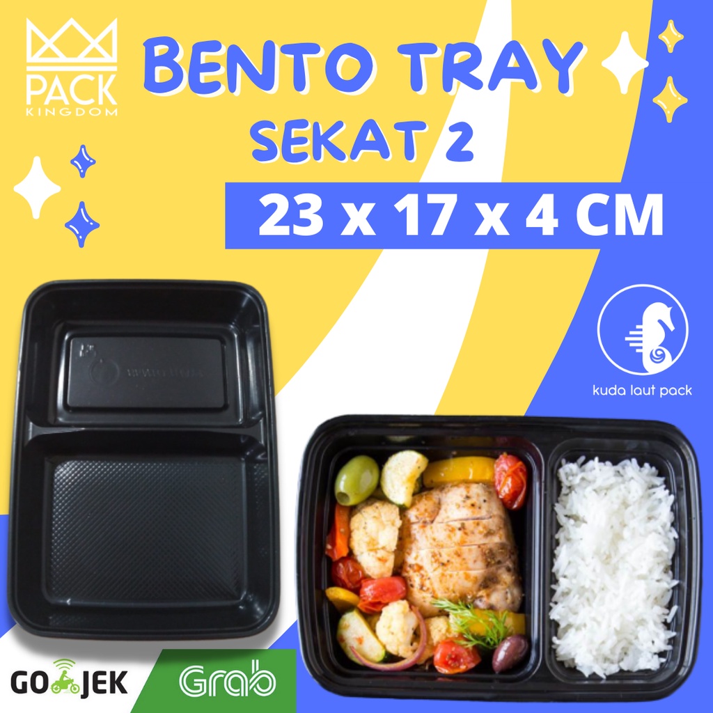 Jual MIKA BENTO 2 SEKAT/ MIKA BENTO/ - BOX NASI - LUNCH BOX BENTO ...