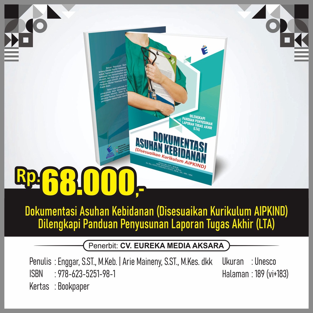 Jual Dokumentasi Asuhan Kebidanan (Disesuaikan Kurikulum AIPKIND ...