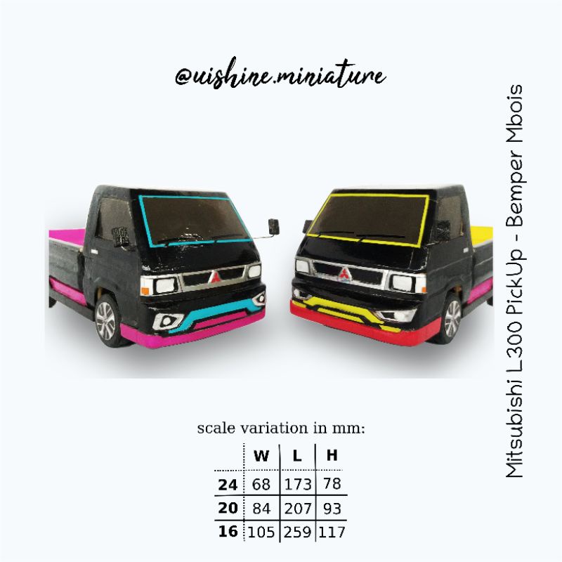 Jual Diecast Miniatur Mobil Mitsubishi L300 | Shopee Indonesia
