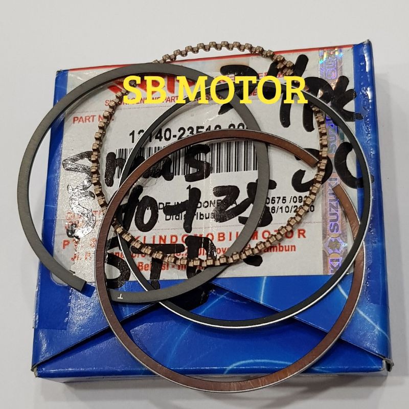 Jual RING SEHER PISTON SMASH SHOGUN 125 LAMA SHOGUN 125 SP FL ASLI SGP UKURAN STANDAR 50 100 ...