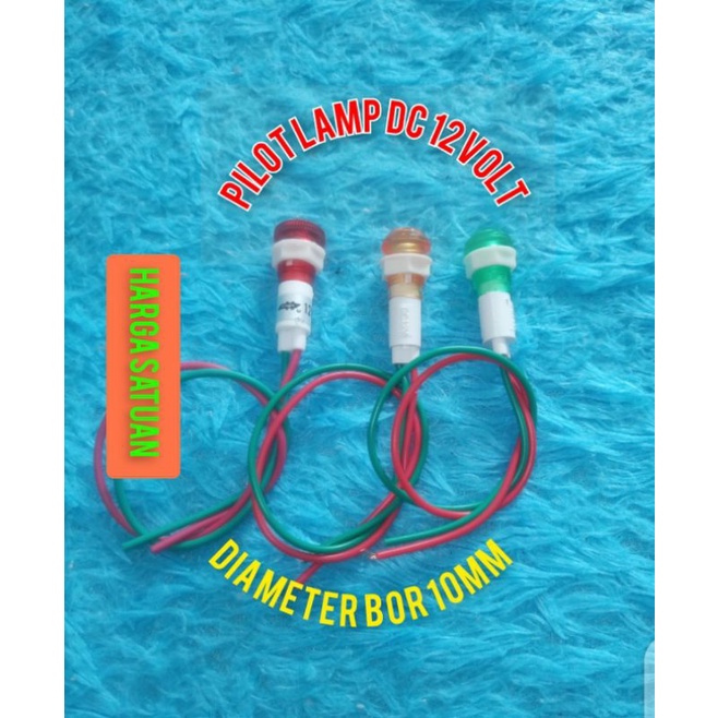 Jual LED Indicator 12v DC Pilot Lampu Indikator Sinyal | Shopee Indonesia