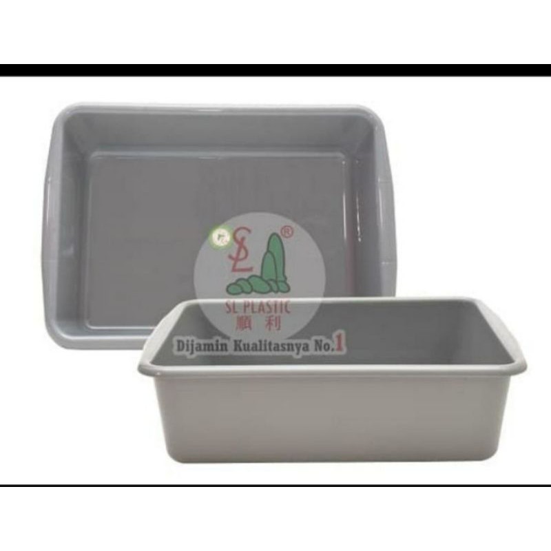 Jual Bak Segi Alaska Jumbo/Baskom Segi Plastik Hidroponik/Bak Kotak ...