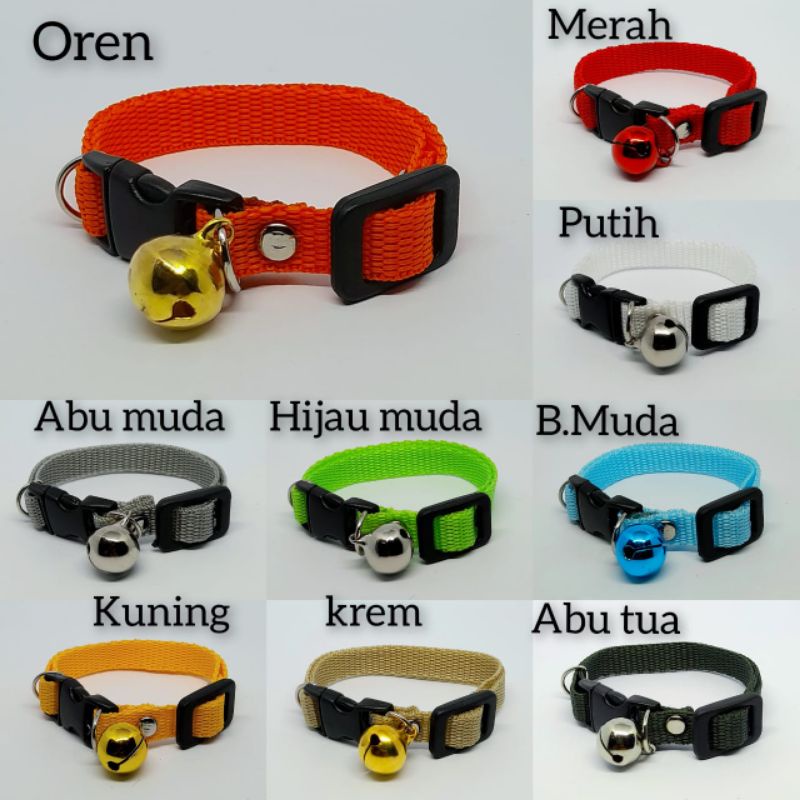 Jual Kalung Kucing polos lonceng 14mm | Shopee Indonesia