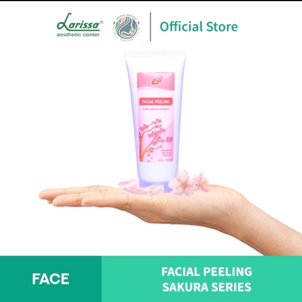 Jual Facial Peeling Sakura Brightening Series Larissa (Normal & Dry ...
