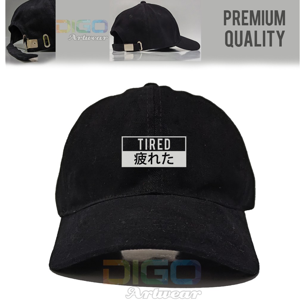 Jual [ cod ] Topi baseball tired japan style premium rafel cakop hat ...
