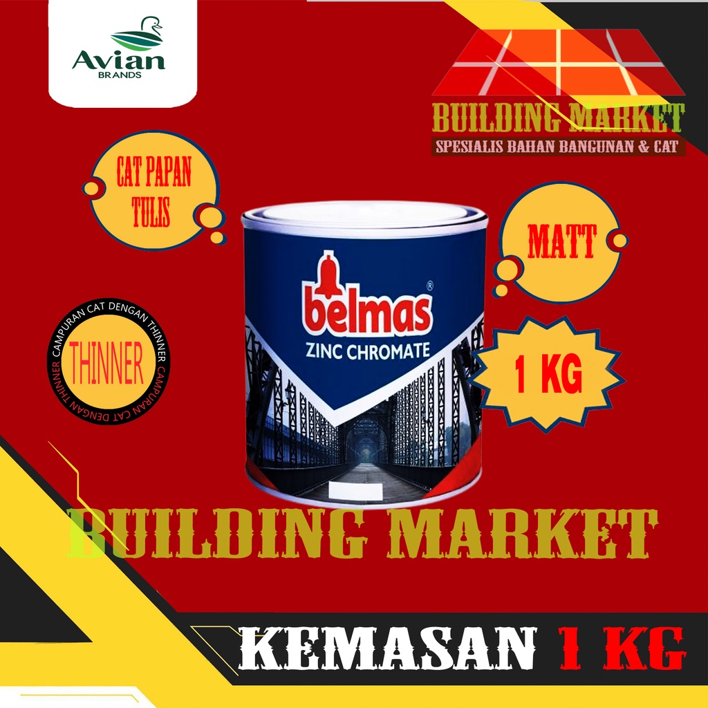 Jual CAT AVIAN BRANDS CAT KAYU DINDING CAT BELMAS PAPAN TULIS HITAM 1 ...