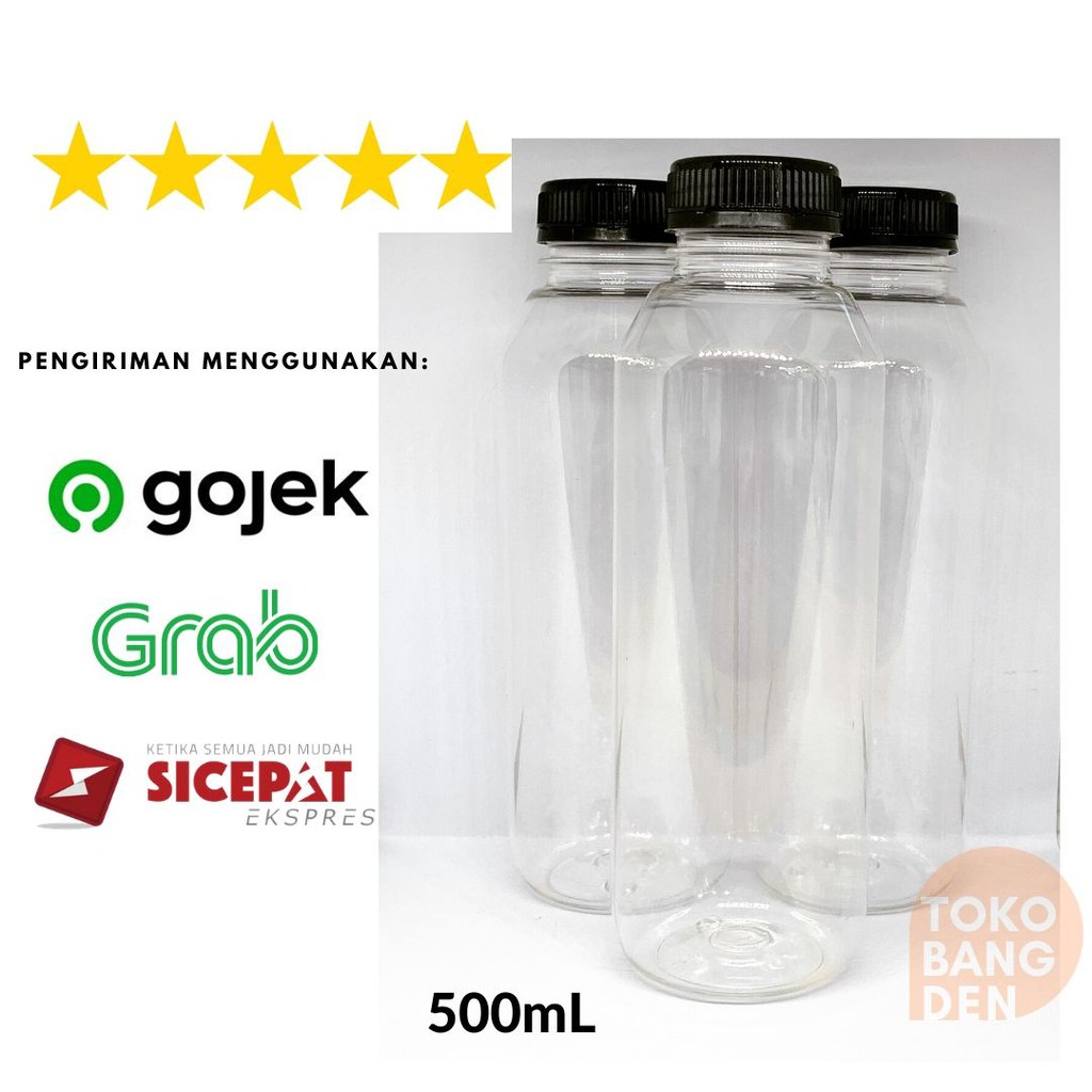 Jual BOTOL KALE TEBAL 500 ML / BOTOL MINUMAN 500 ML / BOTOL JUS 500 ML ...