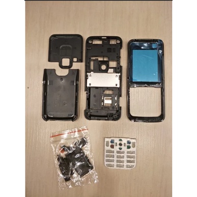 Jual CASING FULLSET NOKIA 6120 - BLACK | Shopee Indonesia