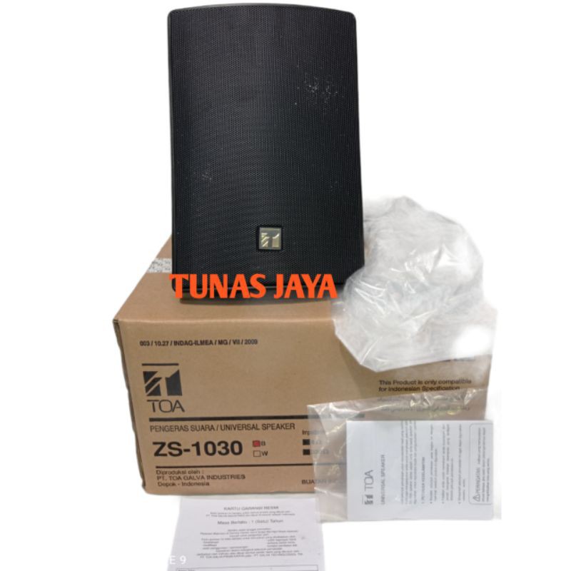 Jual SPEAKER TOA ZS1030 TOA ZS 1030 ORIGINAL SPEAKER TOA ZS1030 GARANSI RESMI | Shopee Indonesia