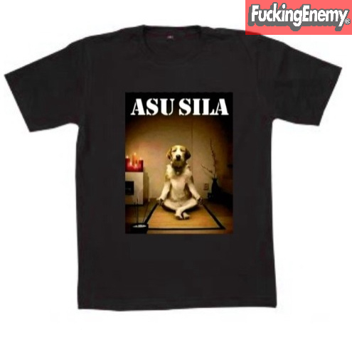 Jual KAOS ASU-SILA | ASUBERSILA | MEME | Shopee Indonesia