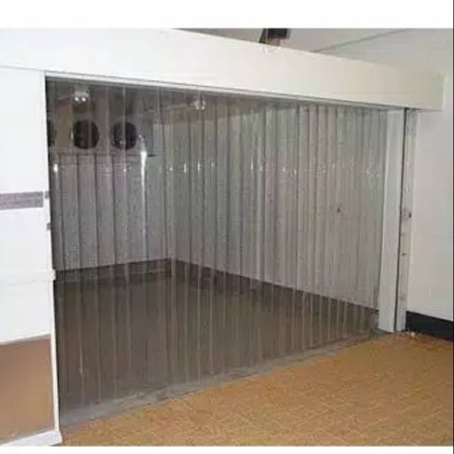 Jual Tirai PVC Strip Curtain Lengkap ukuran pintu Lebar 1m x Tinggi ...