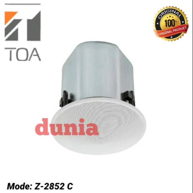 Jual Speaker Ceiling TOA Z 2852 C Original Z 2852C 60 Watt | Shopee Indonesia