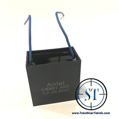 Jual Capacitor 10/400V AC Kotak Kapasitor Kipas Angin 10uF 400VAC | Shopee Indonesia