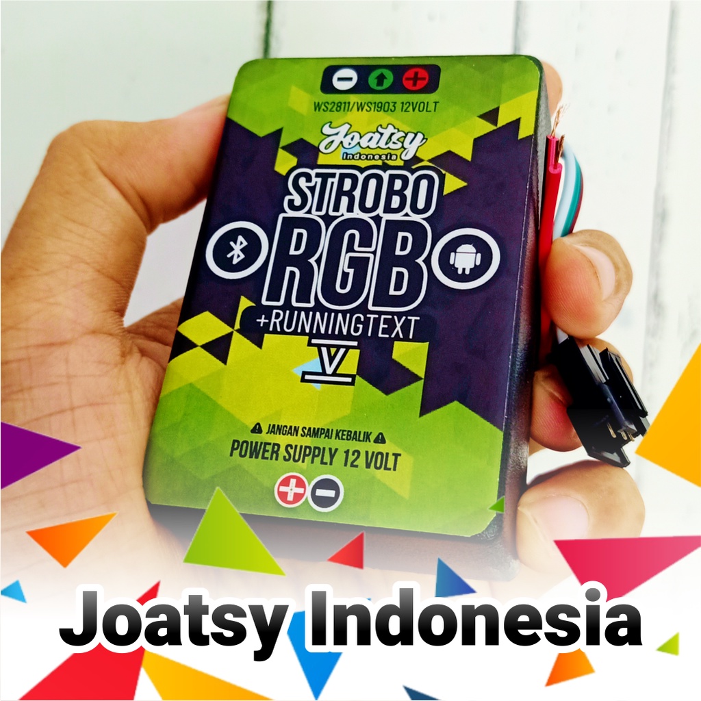 Jual Modul Strobo Joatsy Wave Vol.5 - Strobo Text Bluetooth 40 Animasi ...