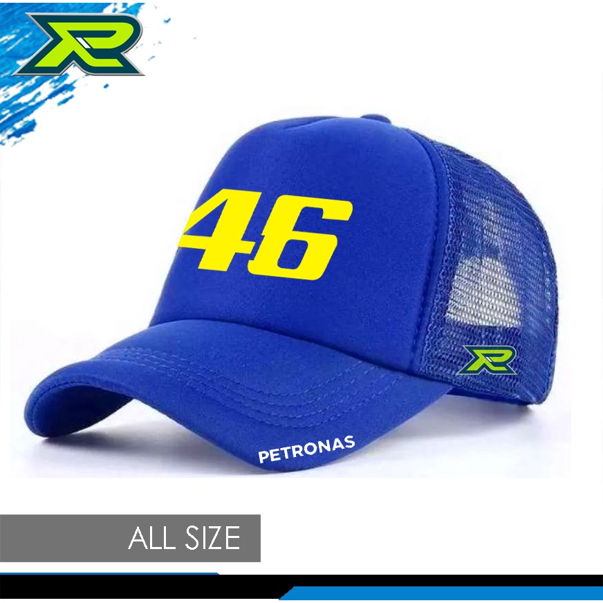Jual Topi Trucker Petronas Rossi 46 motogp racing team | Shopee Indonesia