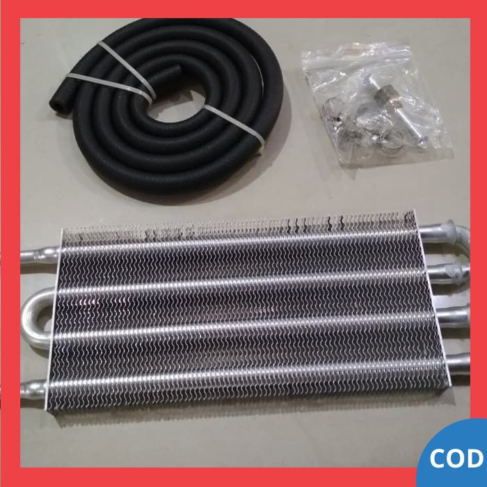 Jual Oil Cooler Matic 5 Row (Hitam) | Shopee Indonesia