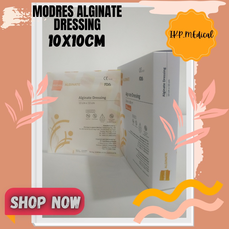 Jual Paket Hemat MoDres Alginate Dressing 10x10 cm (lembar) | Shopee ...