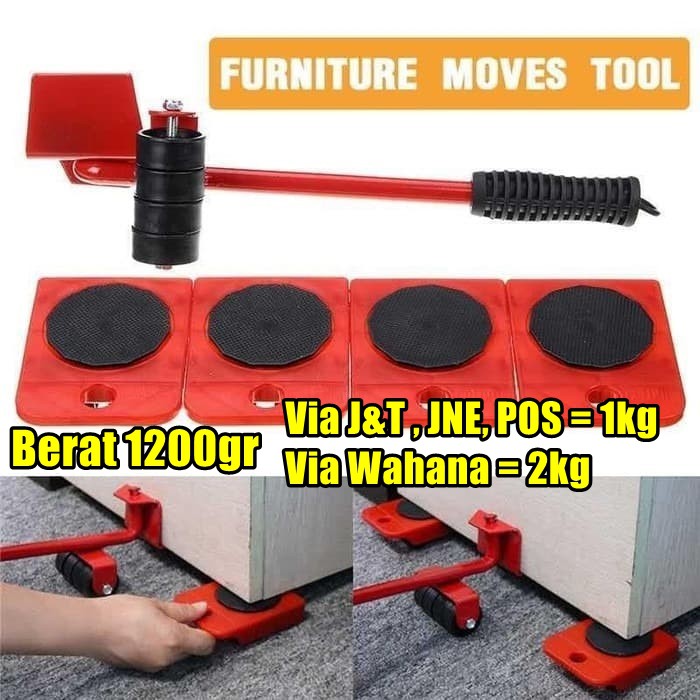 Jual move tools / alat bantu angkut pindah barang furniture / slider ...