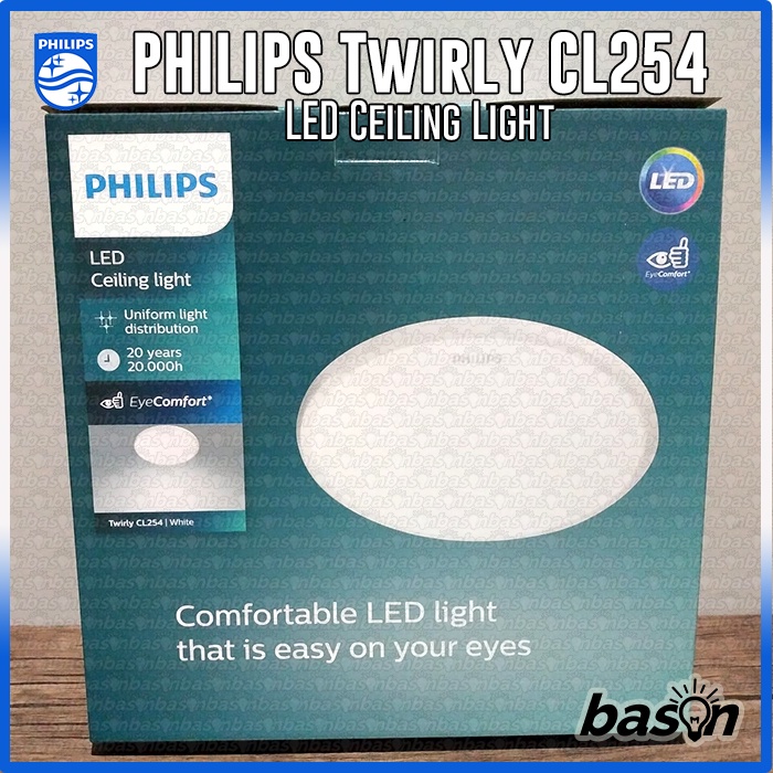 Jual Philips CL254 17W EC RD LED Ceiling 347mm - Lampu Plafon Tempel ...