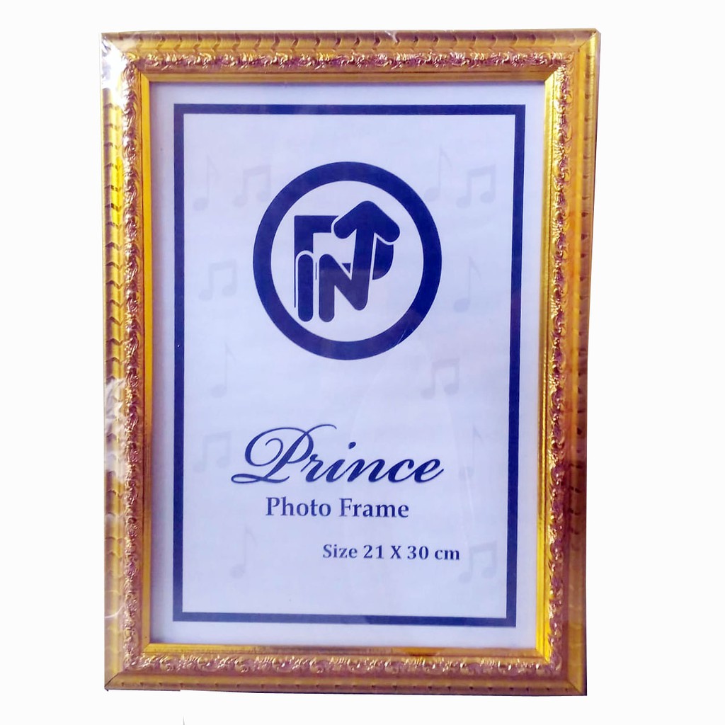 Jual Bingkai/pigura/frame A4 (21x30) emas, silver, coklat,Putih Emas ...