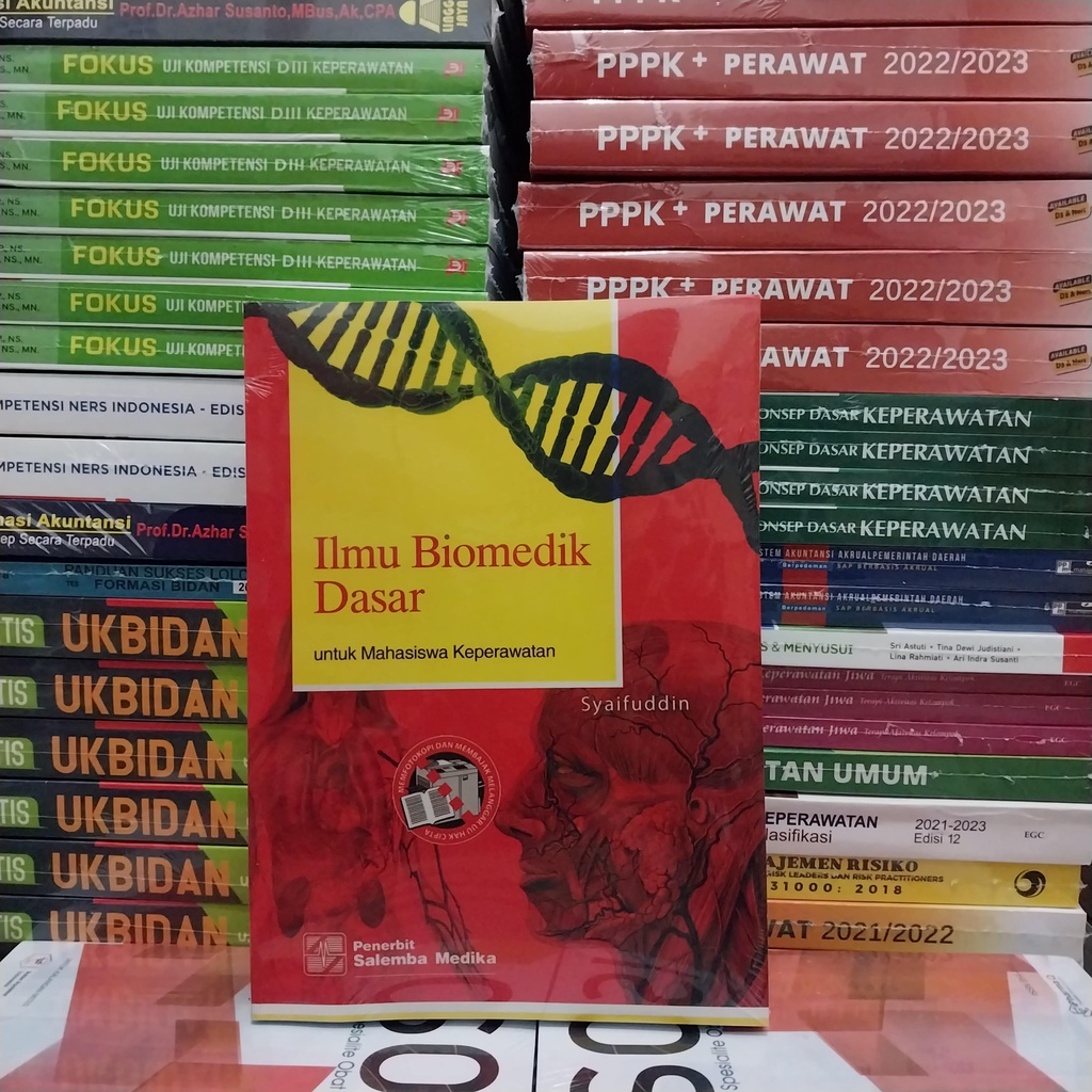 Jual ILMU BIOMEDIK DASAR - SYAIFUDDIN - ANATOMI FISIOLOGI MANUSIA SDKI SIKI SLKI NANDA NIC NOC ...