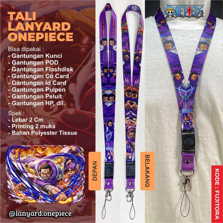 Jual Lanyard One Piece Fujitora - Bisa untuk Lanyard Pods, Lanyard Id ...