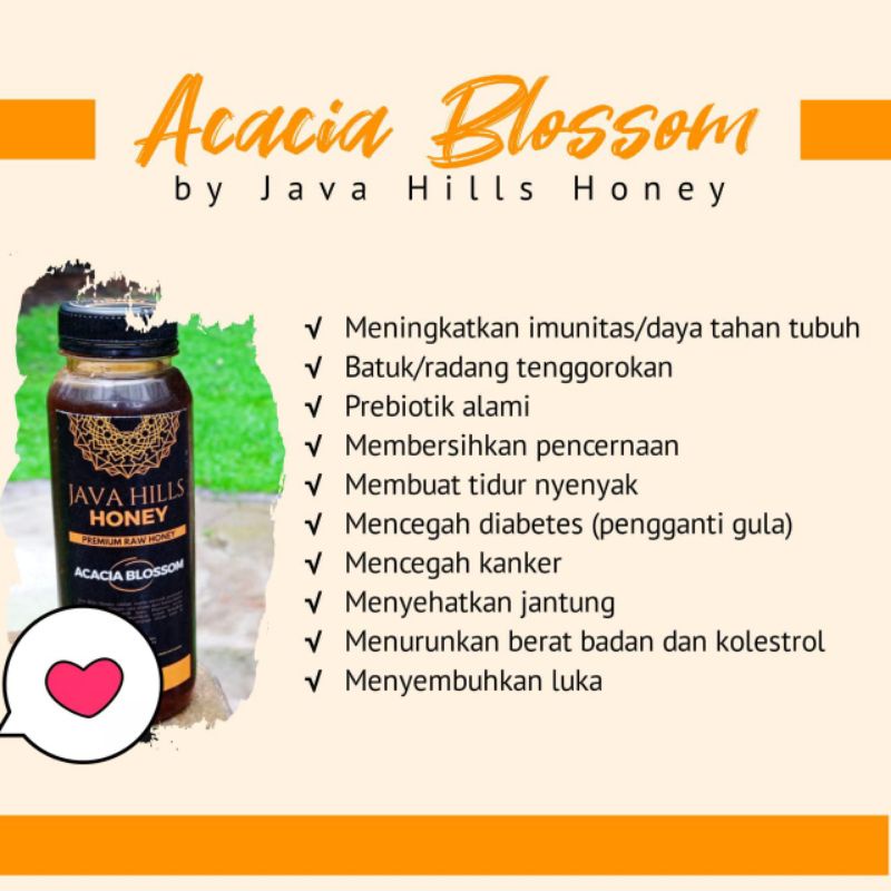 Jual acacia blossom honey javahillshoney | Shopee Indonesia