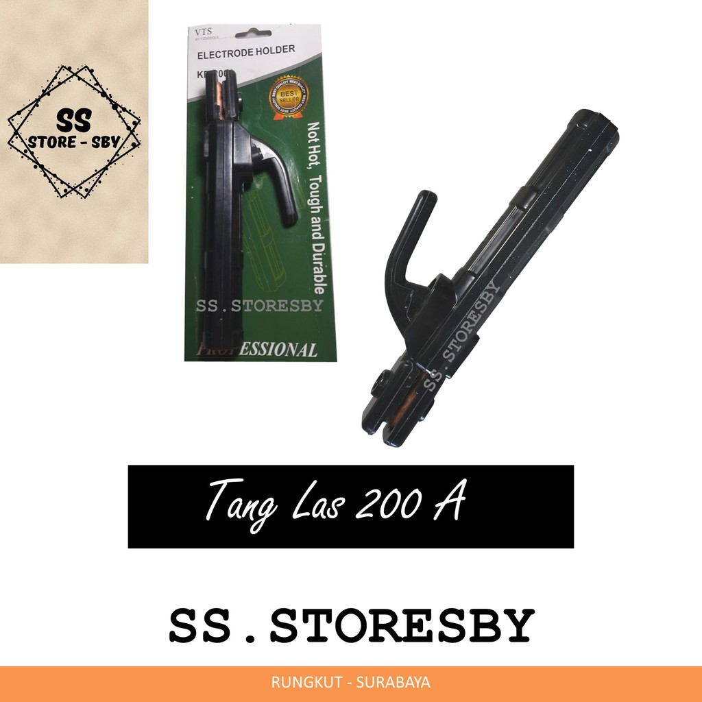Jual TANG LAS LISTRIK STANG LAS 200A ELECTRODE HOLDER PENCAPIT KAWAT LAS PEMEGANG ELEKTRODA ...
