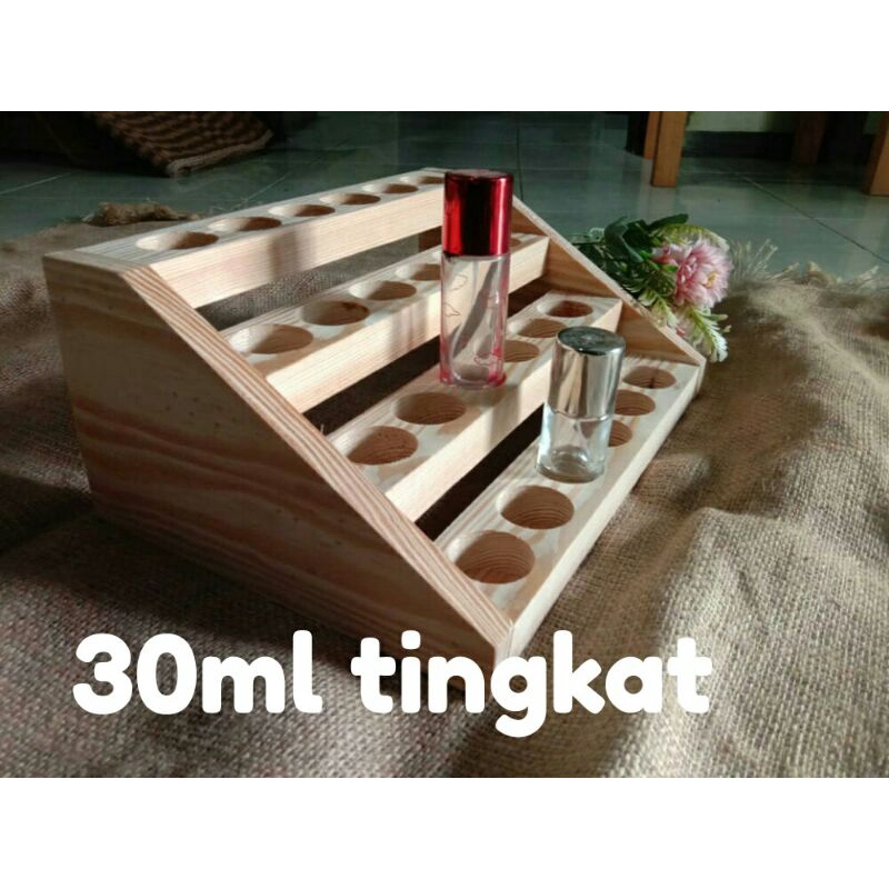 Jual tatakan parfum tingkat 30ml/rak parfum cassa 30ml | Shopee Indonesia