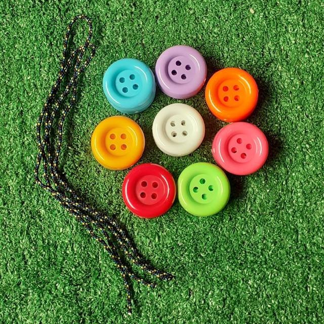 Jual Mainan Terapi Meronce Kancing Besar Motorik Halus Mainan Edukasi ...