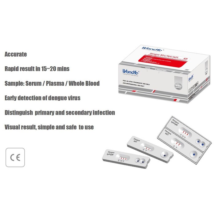 Jual WONDFO One Step Dengue NS1 Test Cassette (WB/S/P) | Shopee Indonesia