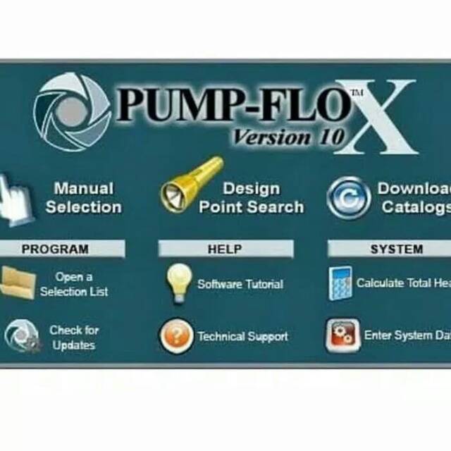 Jual Engineered Software PUMP - FLO 10 | Shopee Indonesia