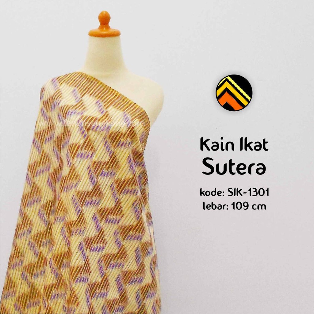 Jual Kain Tenun Ikat Sutra Asli Bugis Makassar Kuning - Tenun Sengkang ...