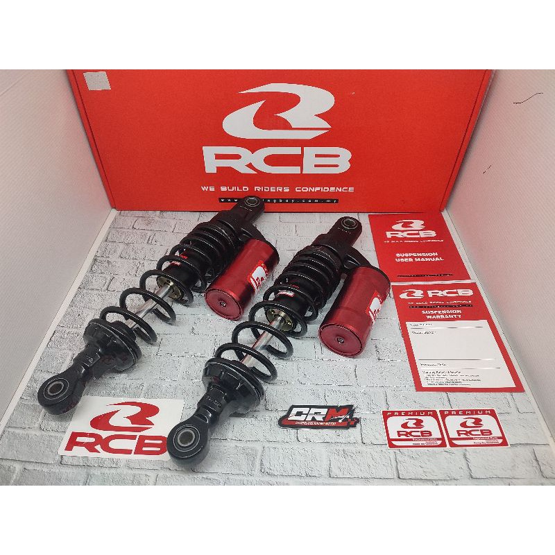 Jual Shock RCB RXking MB2 Series Black 335MM | Shopee Indonesia