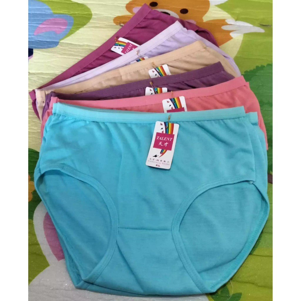 Jual 6PCS CELANA DALAM WANITA DEWASA POLOS BAHAN KATUN NYAMAN ADEM LEMBUT PROMO MURAH /Size M L ...