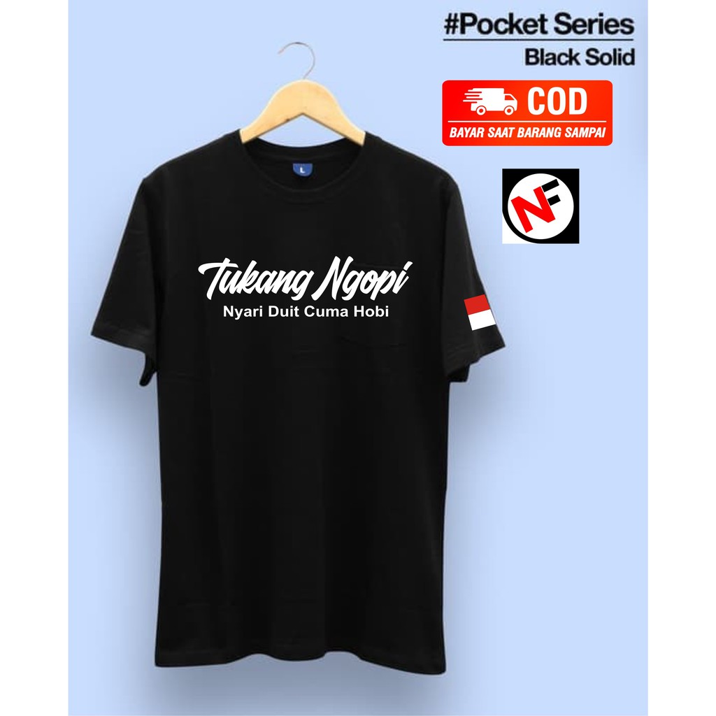 Jual COD t-shirt kaos distro , kaos kata2 TUKANG NGOPI bendera / KAOS ... Jual COD t-shirt kaos distro , kaos kata2 TUKANG NGOPI bendera / KAOS ...