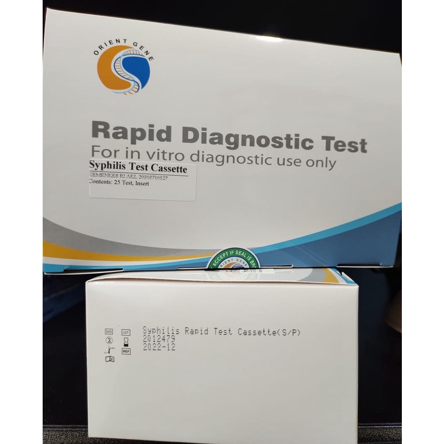 Jual ORIENT GENE Syphilis Device/Tes Sifilis Cassette | Shopee Indonesia