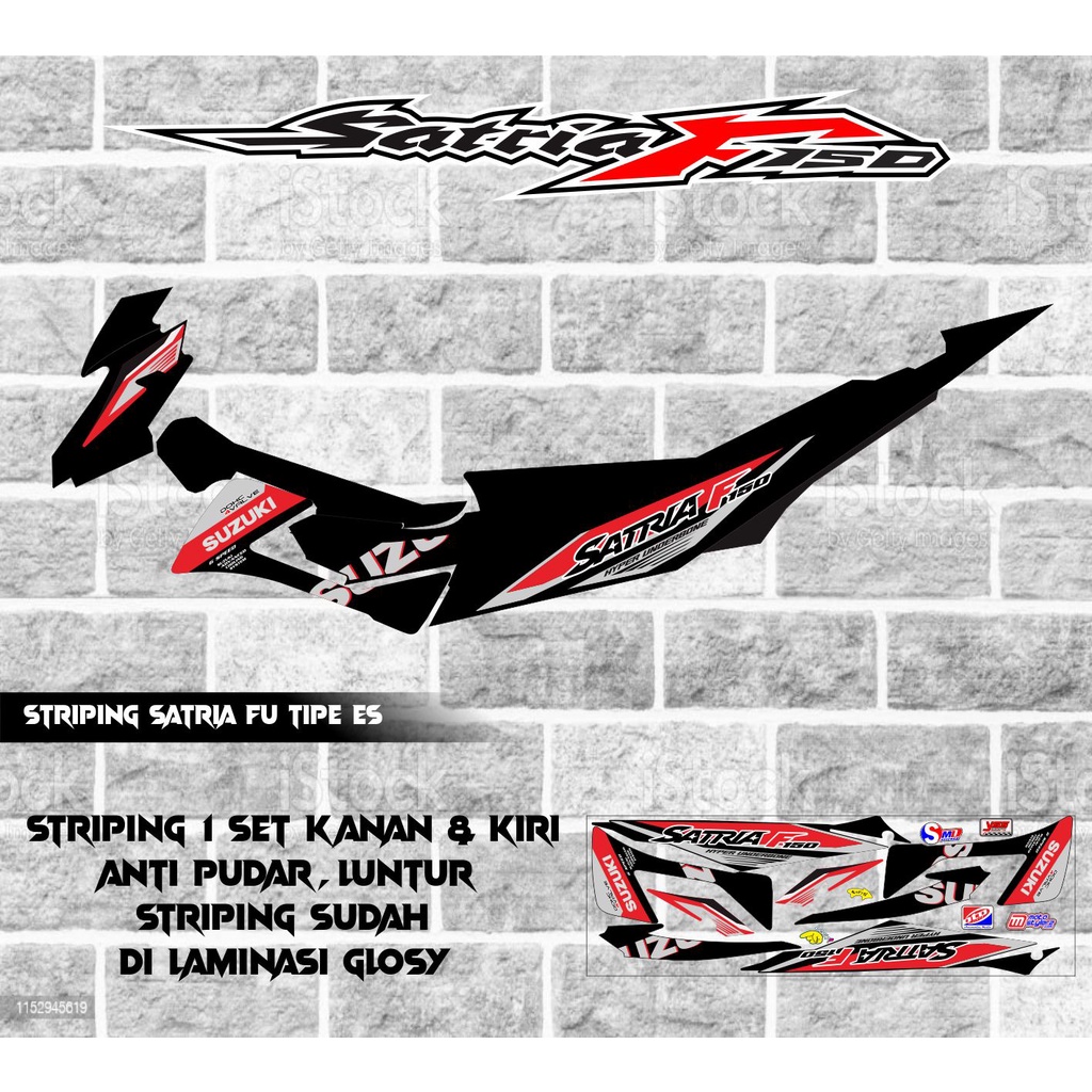 Jual STRIPING STICKER VARIASI MOTOR SATRIA FU FACELIFT TIPE ES | Shopee ...